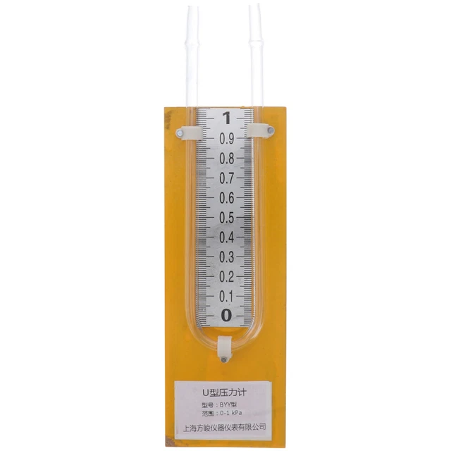 STAINLESS STEEL U-TUBE Meter Manometer Gauges Pressure Differential £11 ...