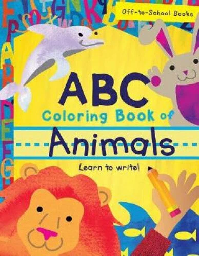 ABC COLORING BOOK Of Animals (Children's Book, Alphabet Book ...