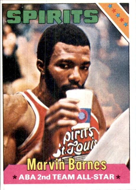 1975-76 TOPPS CHEWING-GUM MARVIN BARNES Spirits of St. Louis #252 EUR 7 ...