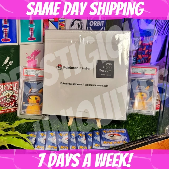 POKEMON CENTRE X Van Gogh Museum Pins Box Set New Limited Edition ...