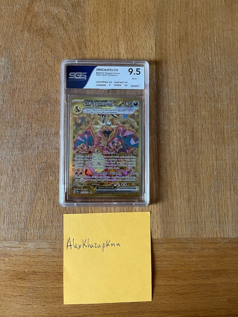 CARTE POKÉMON DRACAUFEU EX Gold 228/197 OBF EV Flammes Obsidiennes FR ...