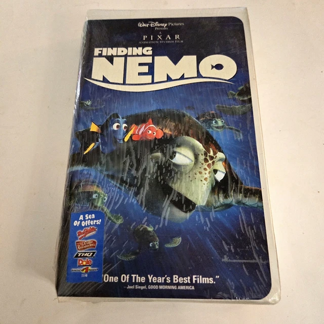 FINDING NEMO VHS 2003 Disney Pixar Clamshell Sealed Brand New £9.02 ...