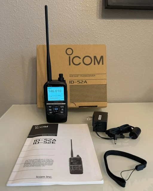 ICOM ID-52A UHF/VHF Digital Analog D-STAR Handheld Transceiver $485.00 ...