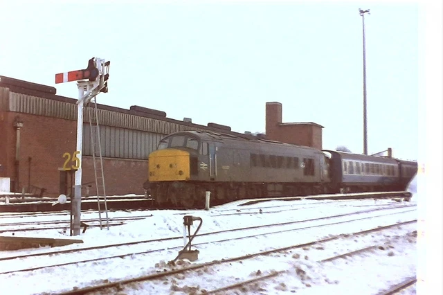 35MM RAILWAY COLOUR Negative Class 45 007 at Buxton £1.95 - PicClick UK
