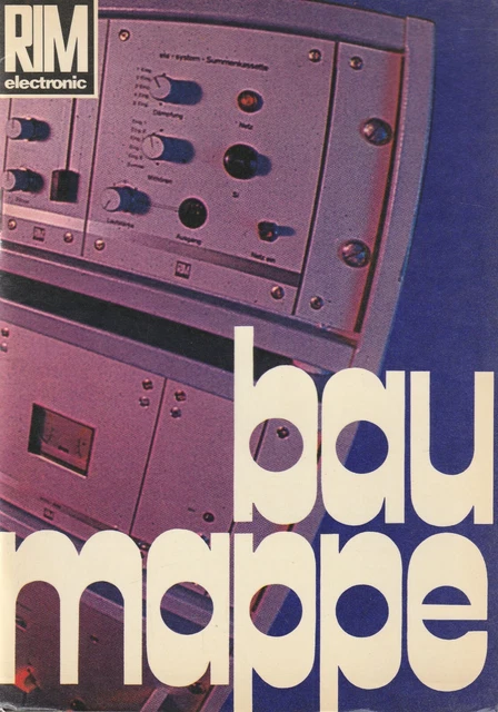 RIM ELECTRONIC BAU Mappe RIM-ela-mini-system in Mono- und Stereotechnik ...