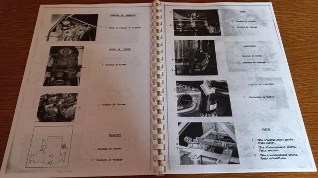 MANUEL D'ENTRETIEN ET de conduite Tracteur forestier Brimont-Latil type TL73 EUR 20,00 - PicClick FR