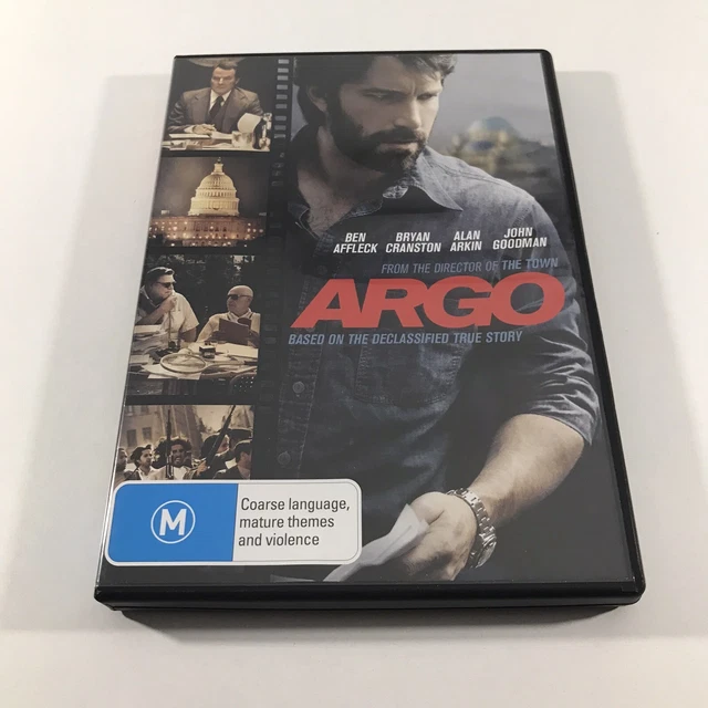 ARGO DVD REGION 4 PAL Ben Affleck Bryan Cranston John Goodman Alan ...