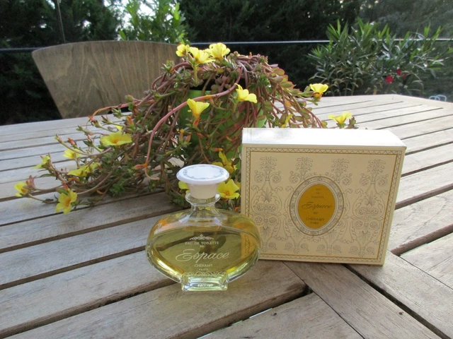 RARE EAU DE toilette,vintage,espace cheramy avc bte,125 ml,absente mais ...