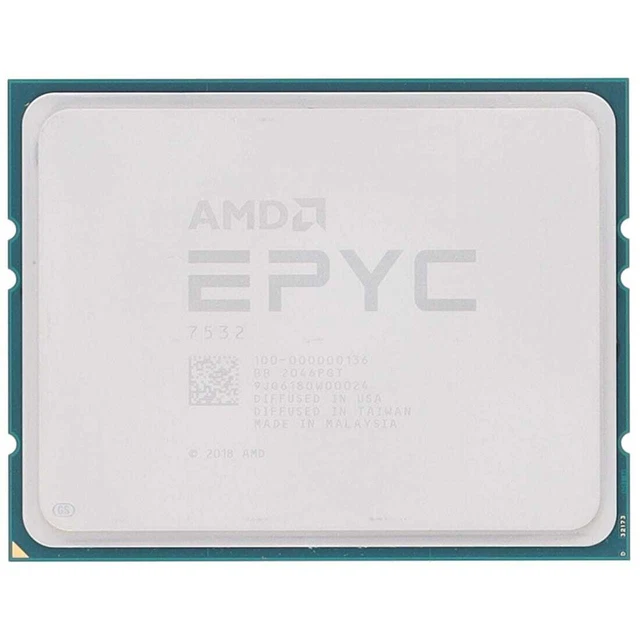 100-000000136 - AMD Gen2 EPYC 32 7532 Processor £411.00 - PicClick UK