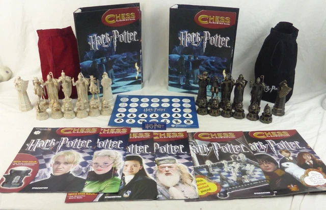 HARRY POTTER WIZARD Chess Set DeAgostini - Including Most Pieces ...