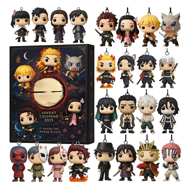 DEMON SLAYER KIMETSU no Yaiba Adventskalender 2025 24x Weihnachten ...