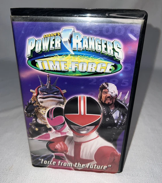 POWER RANGERS VHS Time Force From The Future 2001 Fox Kids Saban £7.43 ...