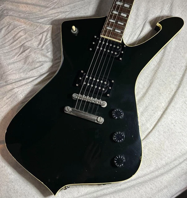 GRECO MIRAGE M 90 Japan vintage Electric Guitar Black With soft case £ ...