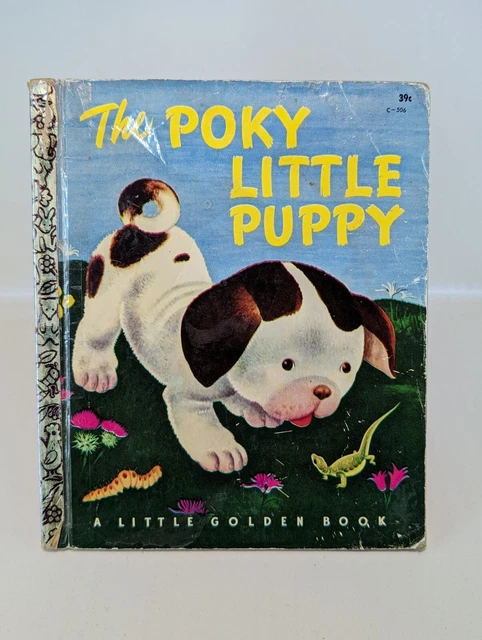 LITTLE GOLDEN BOOK: The Poky Little Puppy, 1969 Printing $12.00 ...
