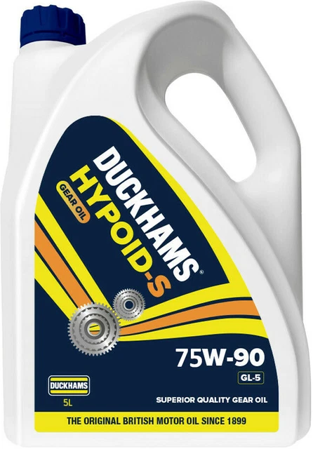 DUCKHAMS GEAR OIL Hypoid S 75W/90 GL/5 5Lt £44.58 - PicClick UK