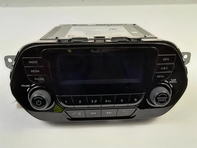 FIAT TIPO RADIO CD Stereo Radio Head Unit & WARRANTY FIAT 356 VP1 EMEA ...