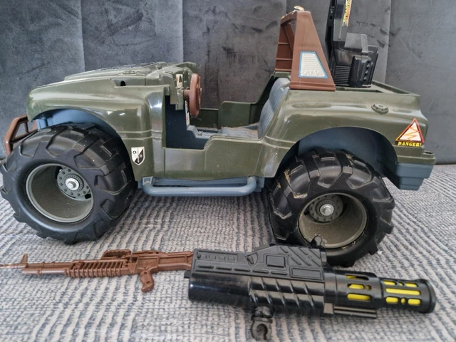 ACTION MAN GI Joe 4X4 Jeep Rhino Xt-71 Hasbro 1993 #3 £19.99 - PicClick UK