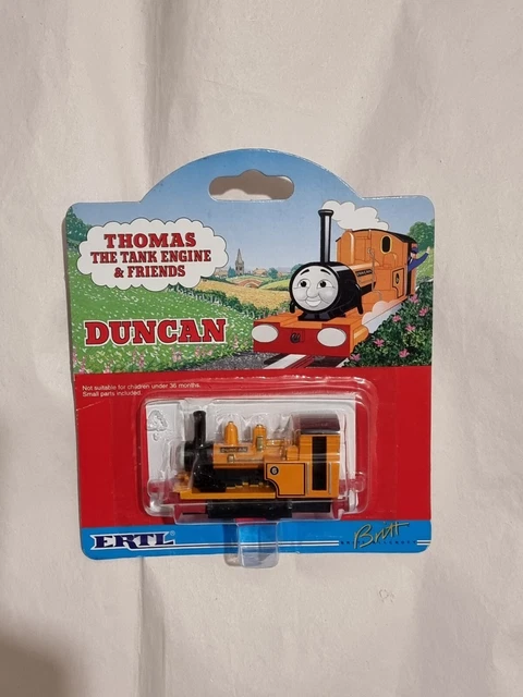 THOMAS THE TANK Engine & Friends ERTL DUNCAN TRAIN DIECAST NEW & SEALED ...