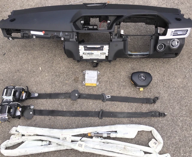 MERCEDES E CLASS W212 Facelift Amg Complete Airbag Kit Dash Belt Roof ...