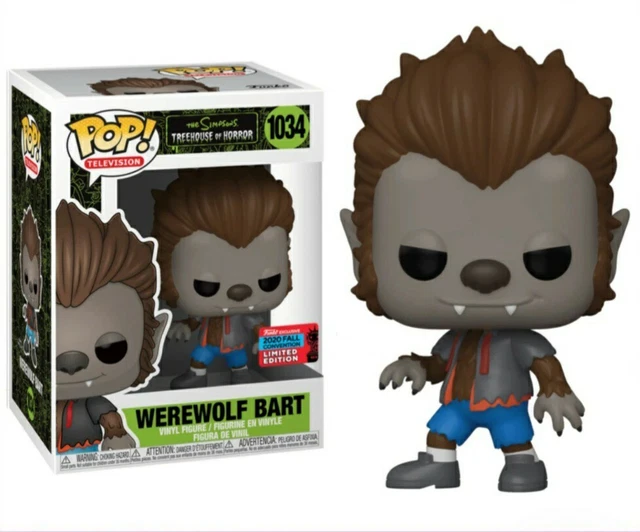 FIGURINE FUNKO EXCLUSIVE Werewolf Bart The Simpsons Treehouse of ...