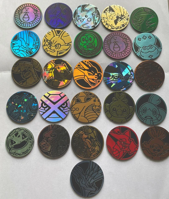 POKEMON TOKENS OF Choice INCLUDING a Random Pokemon Card Offered ...