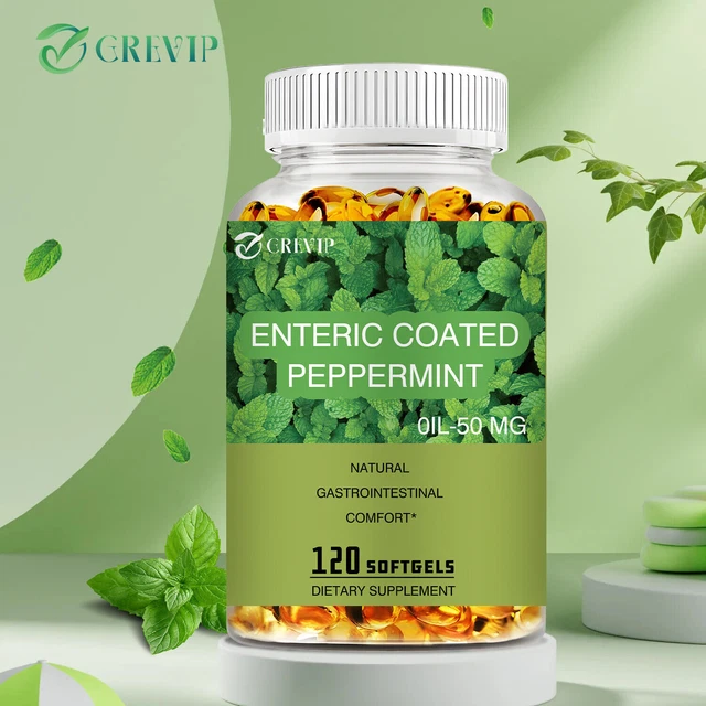 ENTERIC COATED PEPPERMINT 50mg-Coated Capsules for IBS ...