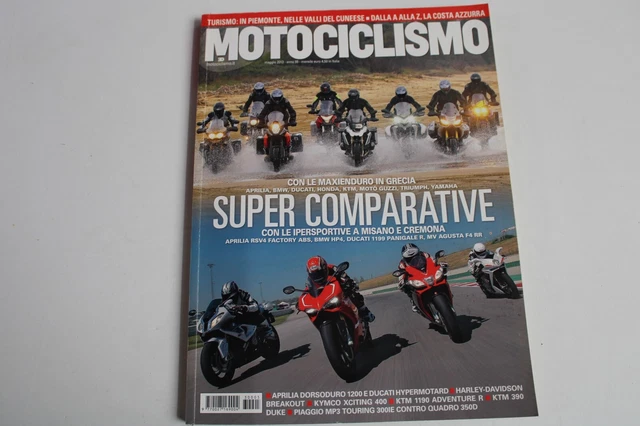 L68-MOTOCICLISMO-MAGGIO 2013-MAXIENDURO GUZZI Ktm Honda -Moto Casco ...
