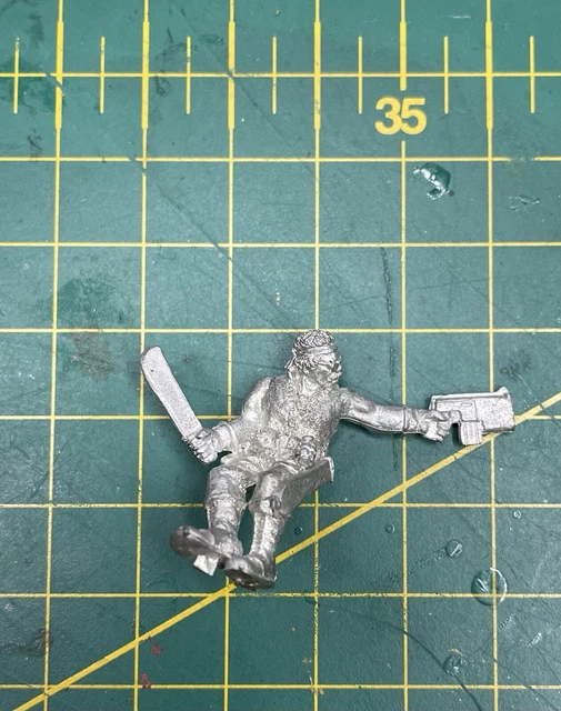 CATACHAN TANK RIDER Warhammer 40k Rare Classic Metal Imperial Guard OOP ...