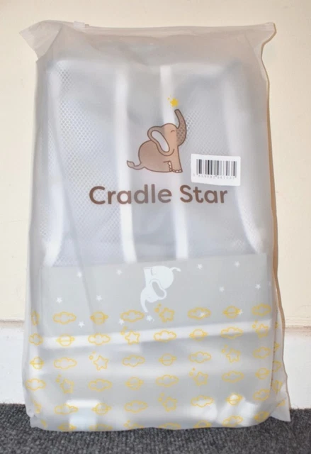 CRADLE STAR HANGING Diaper Caddy Grey with Stars- CG B36 £8.99 ...