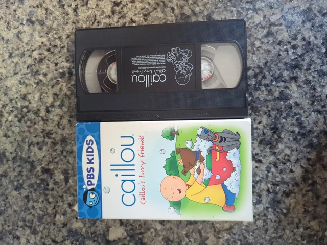CAILLOU CAILLOU'S FURRY Friends VHS Video Tape 2001 Cinar PBS Kids £6. ...