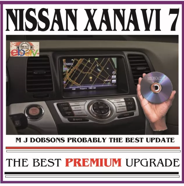 NISSAN NAVIGATION MAP Qashqai,350z,370z,Murano,Navara,Pathfinder,Patrol ...
