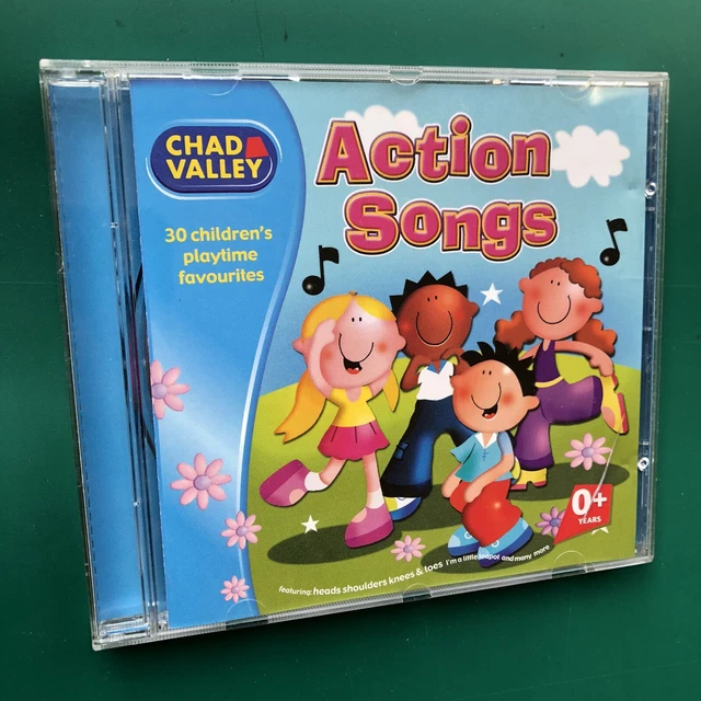 ACTION SONGS CHILDREN'S Nursery Rhymes CD Incy Wincy Spider Frere ...