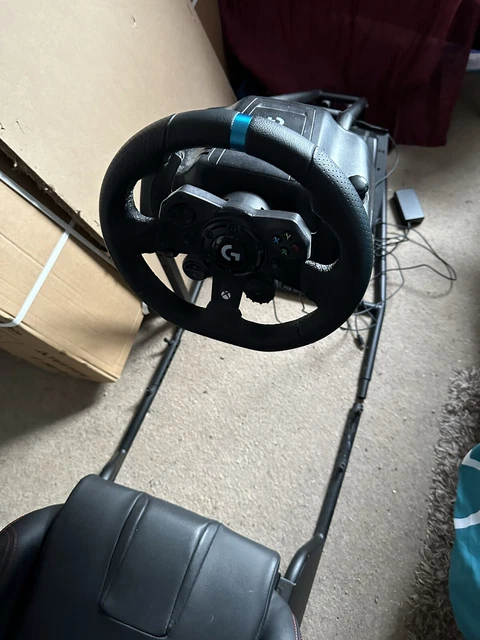 GT OMEGA RACING Cockpit With Logitech G923 Steering Wheel And Pedals £ ...