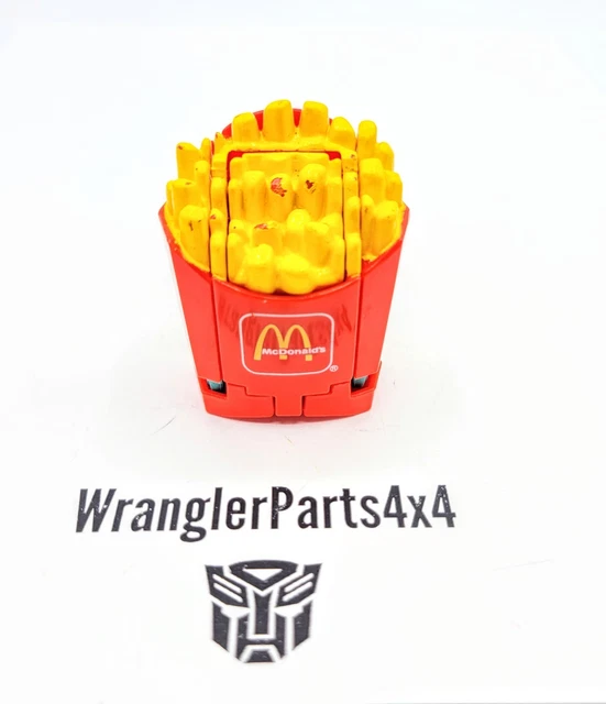 VINTAGE 1987 MCDONALDS Changeables French Fries Transforming Happy Meal ...