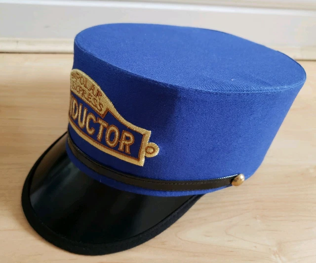 POLAR EXPRESS OFFICIAL Train Conductors Hat Cap Small £8.64 - PicClick UK