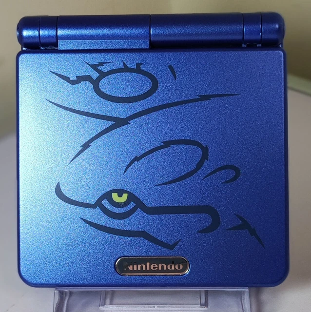 GAME BOY ADVANCE SP Console - Pokémon Kyogre Edition GBA SP - Pokemon ...