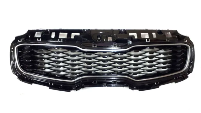 OEM GENUINE KIA SPORTAGE QL GT-LINE FACELIFT 2016-2021 FRONT GRILLE ...