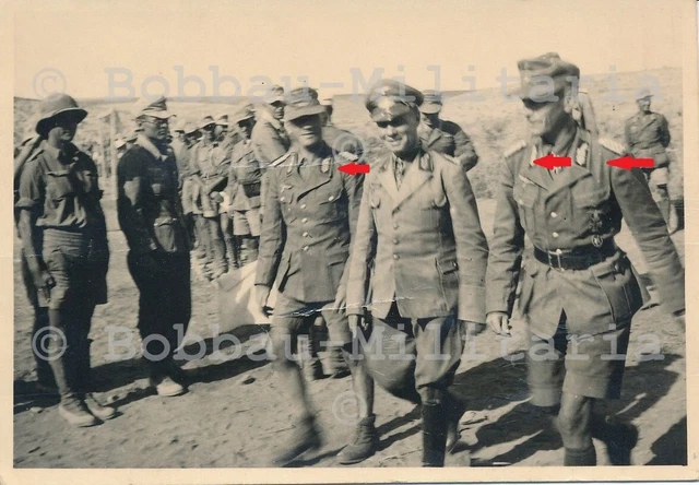 S265 FOTO AFRIKA Korps DAK Wehrmacht Panzer General GFM Rommel ...