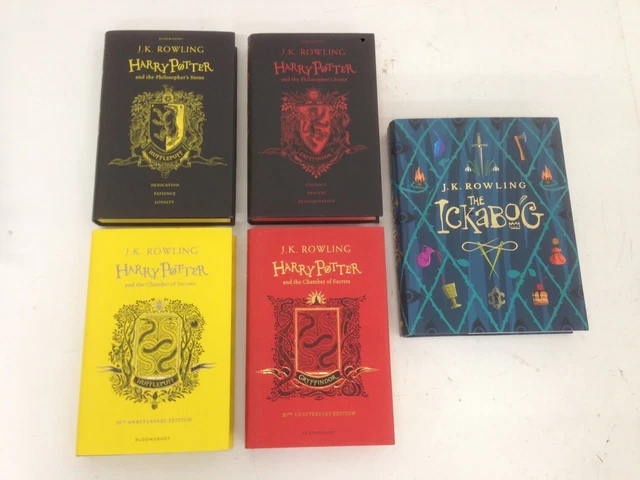 HARRY POTTER PHILOSOPHER'S Stone Chamber Secrets HB 20th Anniversary JK ...