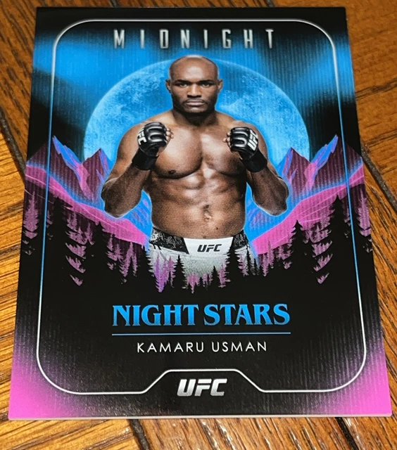 2024 TOPPS UFC Midnight KAMARU USMAN Night Stars peso mondiale EUR 1,83 ...