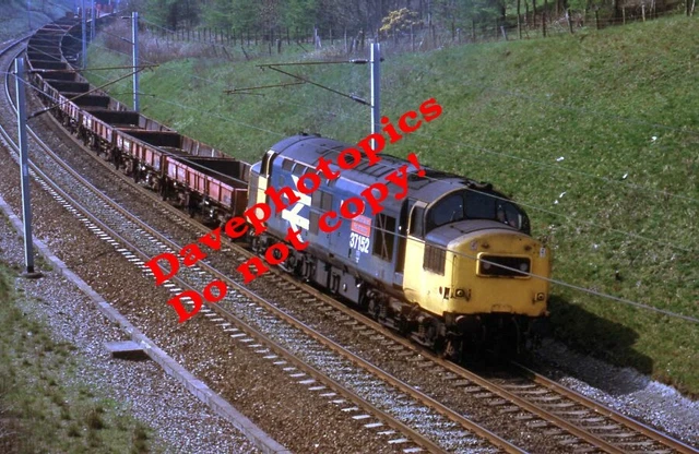 ORIGINAL 35MM Slide Diesel /Steam Train / Engine Railway 37152 April ...