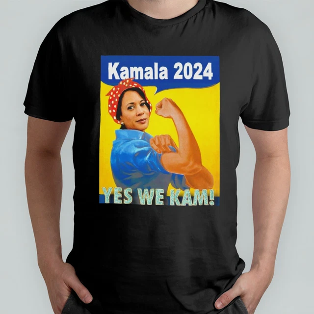 KAMALA HARRIS ROSIE The Riveter 2024 Shirt EUR 7,67 - PicClick FR