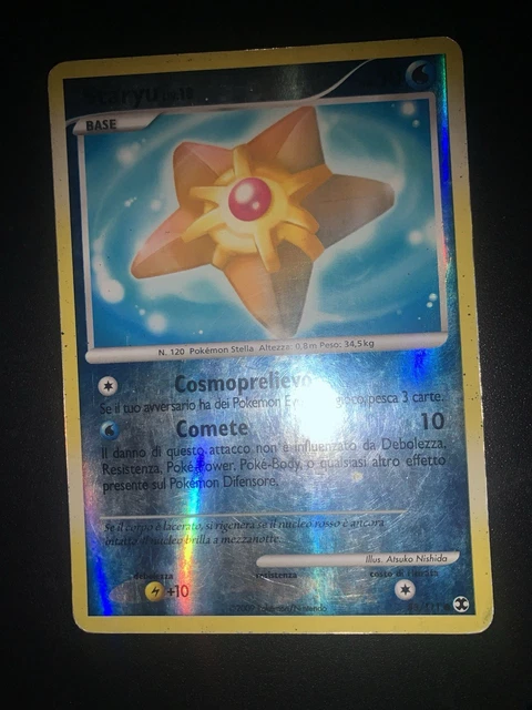 CARTA POKÉMON STARYU Ascesa Dei Rivali Ita Italiano 83/111 Reverse Holo ...