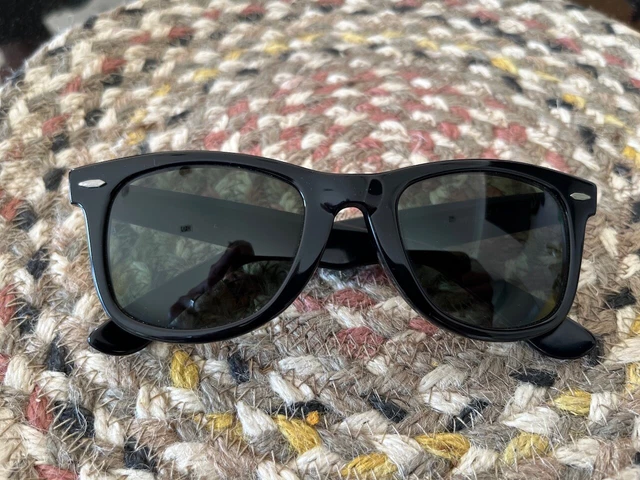 VINTAGE RAY BAN Bausch & Lomb B&L 5022 WAYFARERS Classic Black ...
