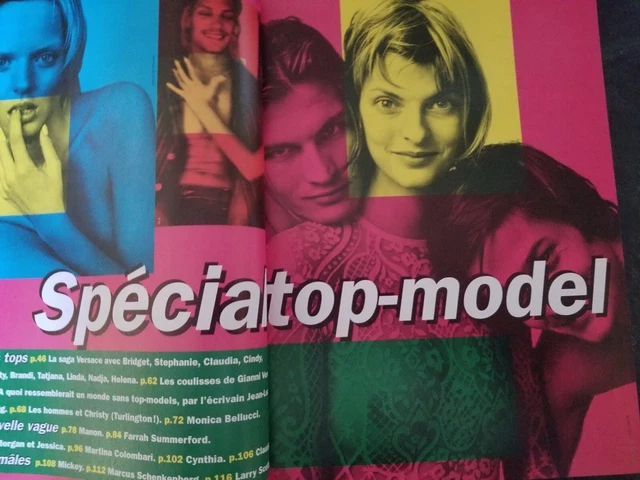 MAGAZINE MAX N°72 - Spécial TOP MODEL - MONICA BELLUCCI - CRAWFORD ...