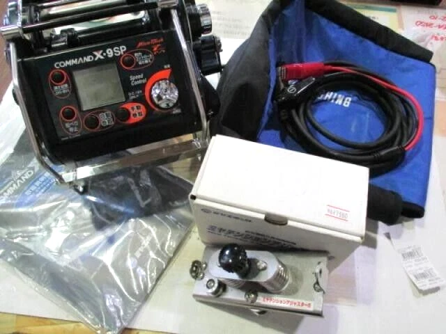 MIYA EPOCH COMMAND X-9SP CX-9SP 12v Electric Reel Big Game Saltwater Fishing F/S £970.10 ...