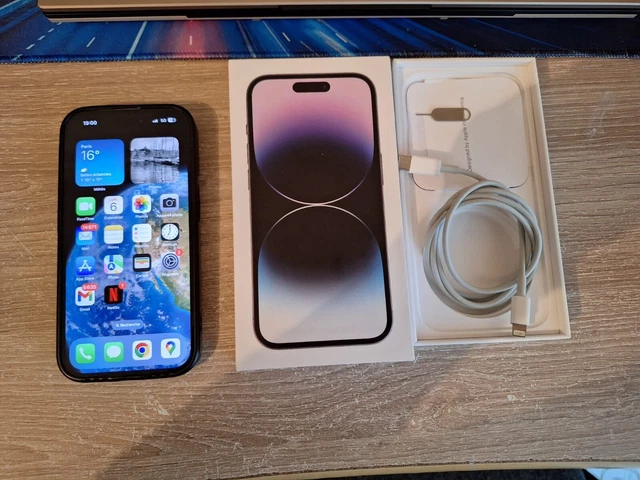 APPLE IPHONE 14 Pro - 128Go - Violet Intense (Déverrouillé) EUR 655,00 ...