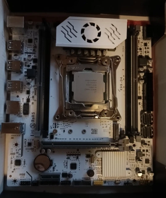 X99 D4 LGA2011-3 mATX Motherboard + Intel Xeon E5 2680 V4 CPU £57.00 ...