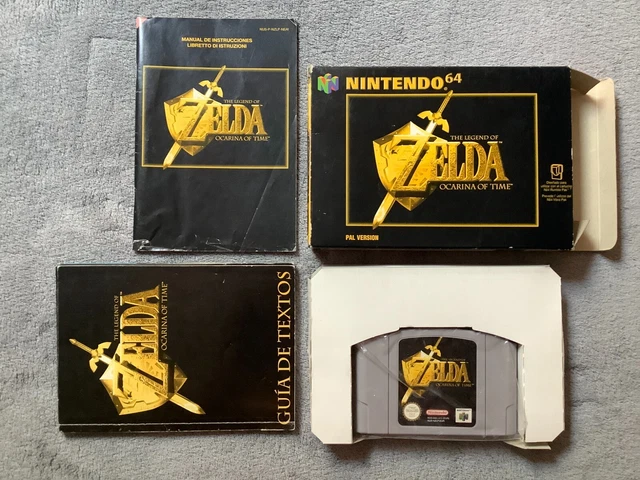 ZELDA OCARINA OF time nintendo 64 ESP EUR 200,00 - PicClick FR