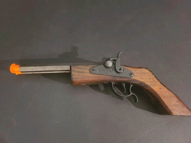 VINTAGE TOY CAP Gun Double Barrel Pistol Replicas by Parris Savannah TN ...